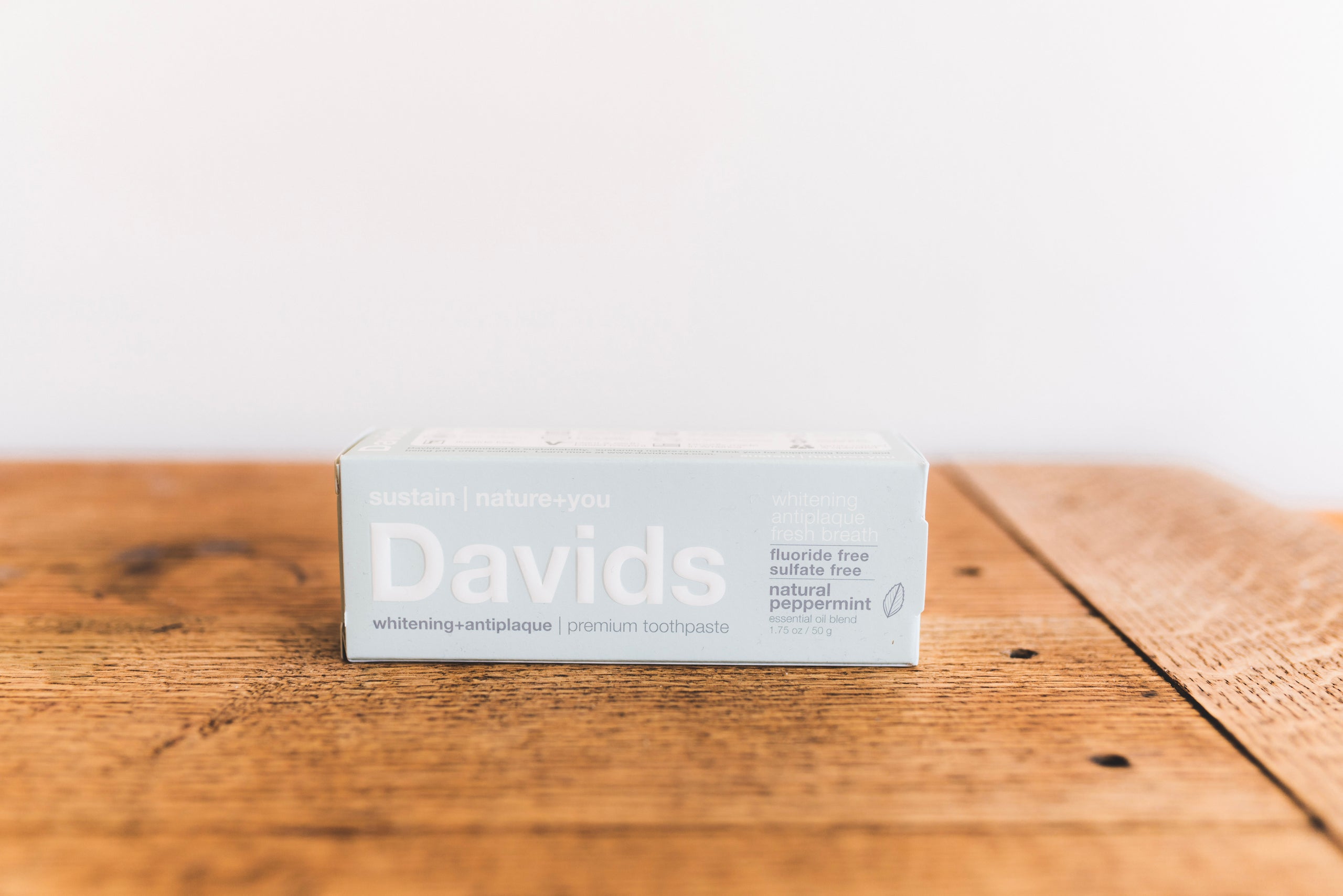 Davids Premium Natural Toothpaste | Clean Refillery